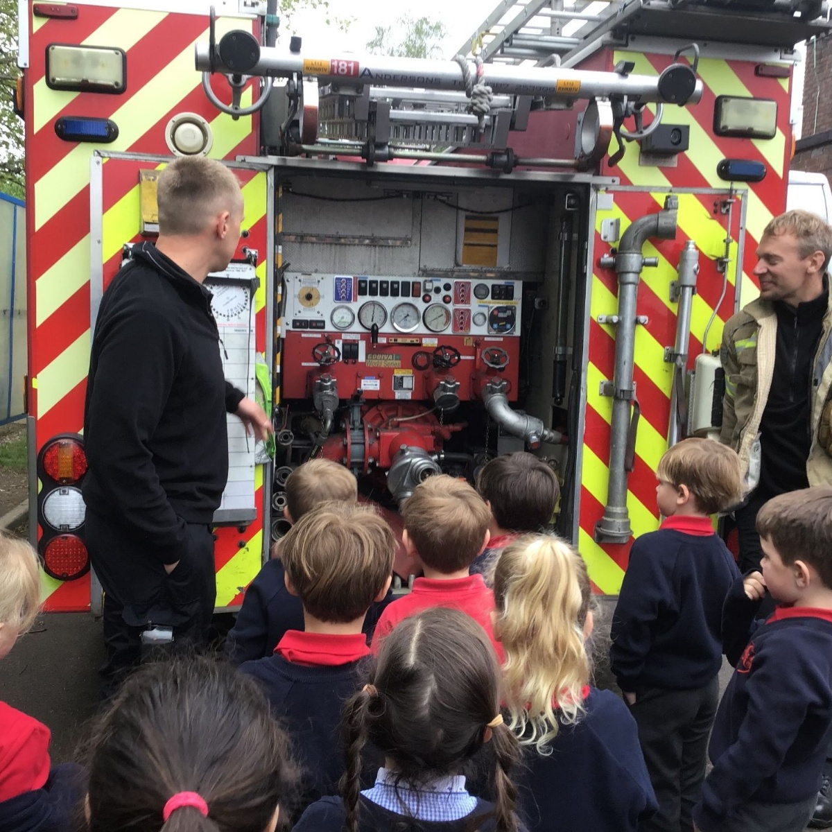 Cardinal Newman Catholic Primary School - Fire Station Visit